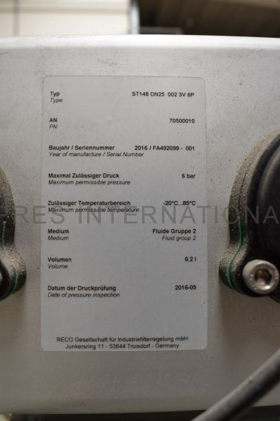 Filterunit Bühler MVRW 9/12 ex